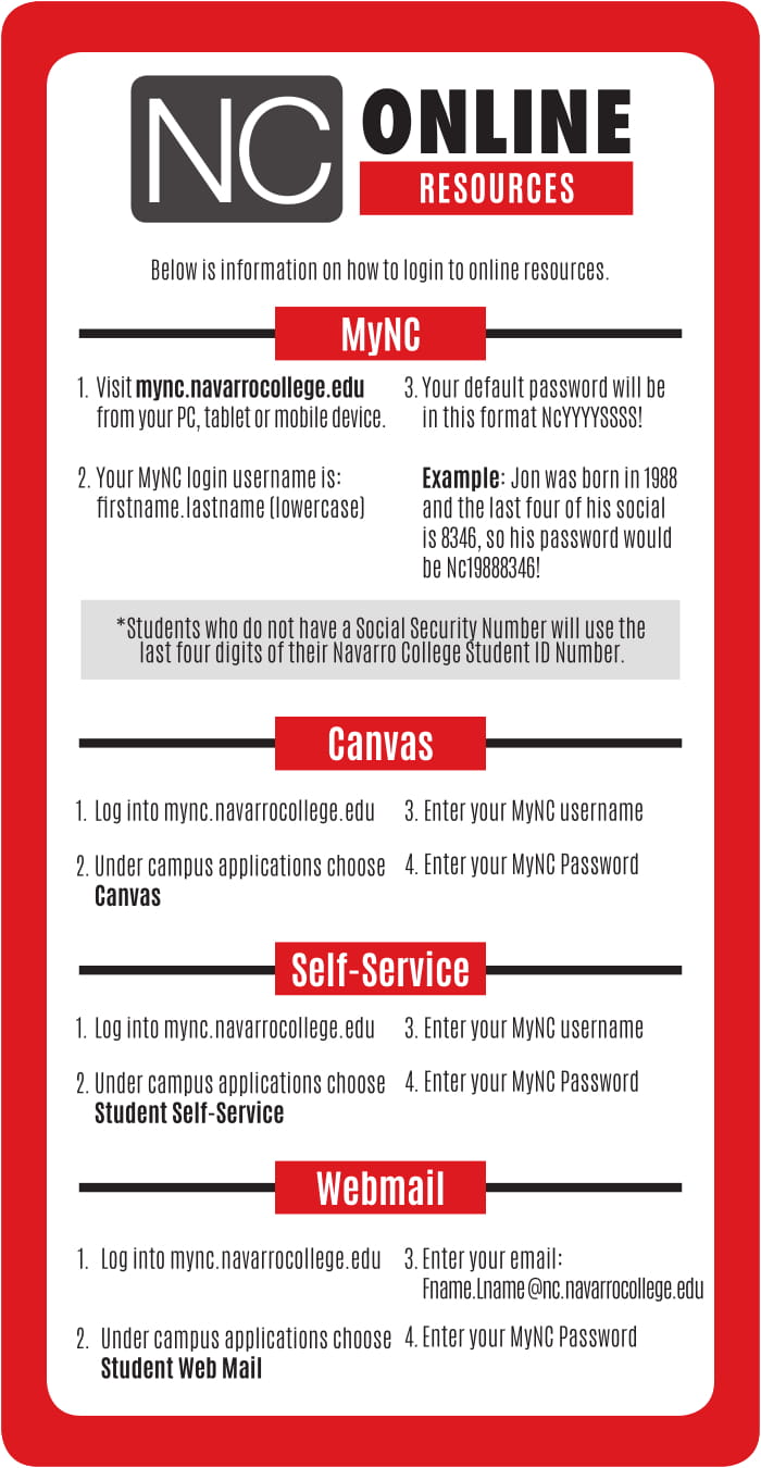 Accessing Your NC Accounts